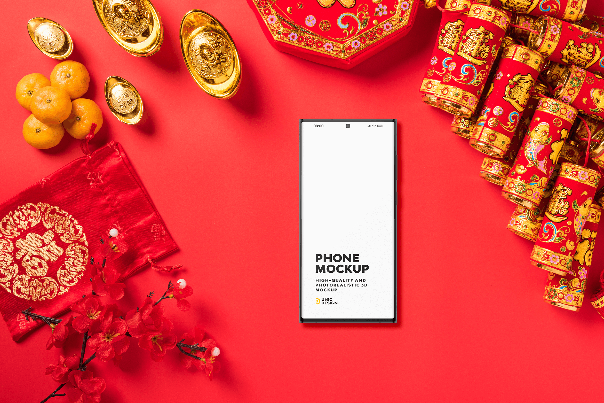 Chinese New Year Concept Mockup Kit