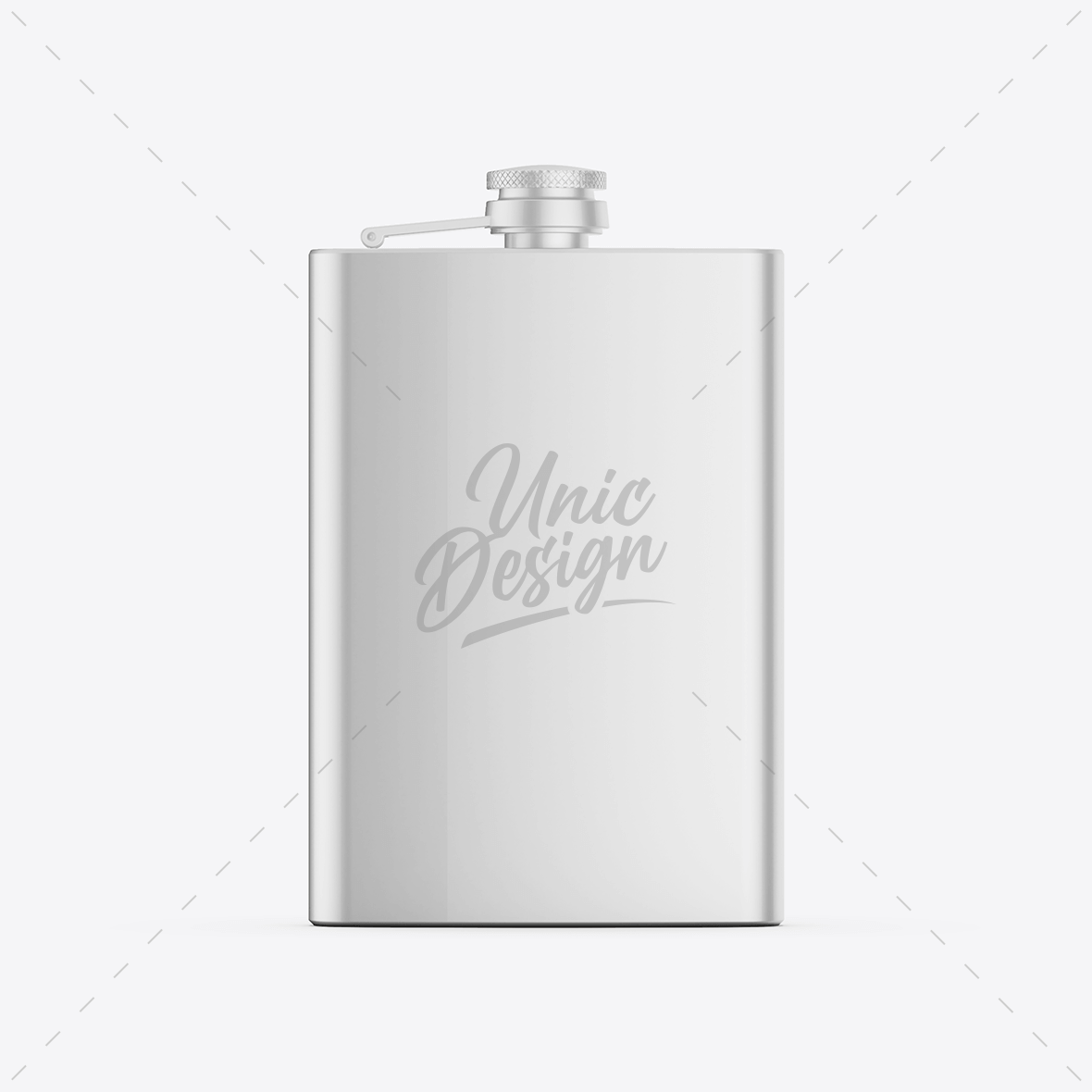 Flask Mockup – UnicDesign
