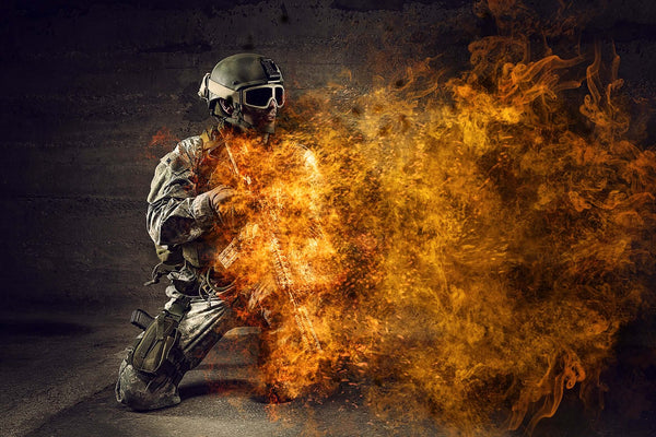 Fire & Ashes Photoshop Action - Creative Effects
