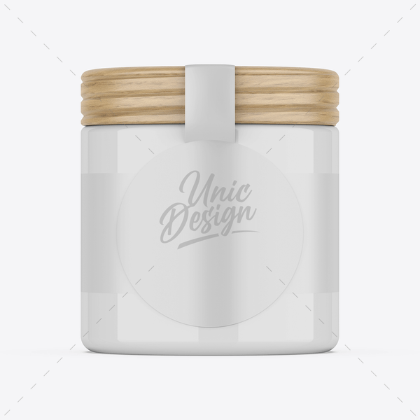 Customizable Jar Mockup for Stunning Designs