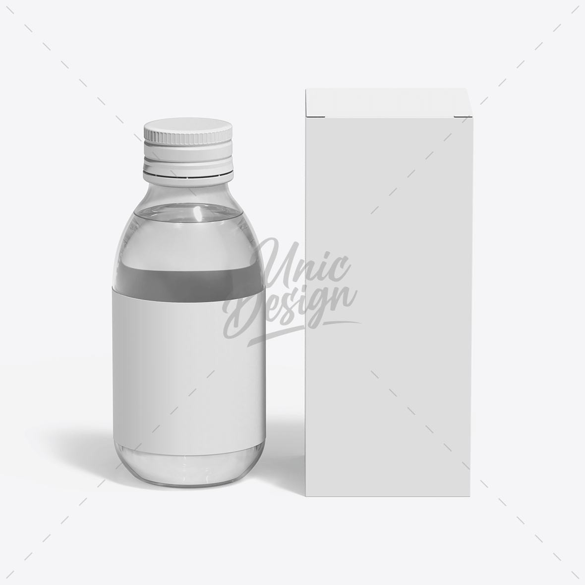 Cosmetic Bottle Mockup – UnicDesign