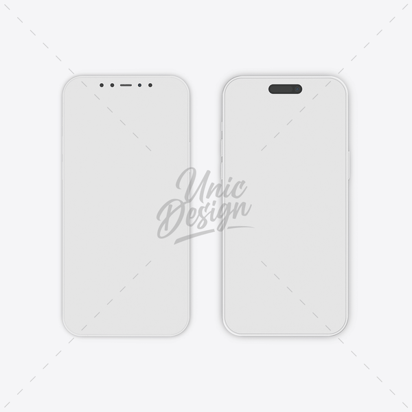 iPhone 12 and iPhone 14 Mockup