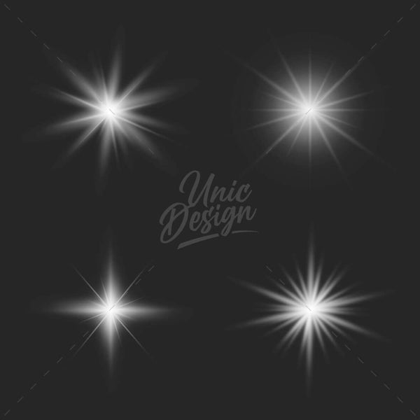 High-Quality Starburst Brushes for Photoshop