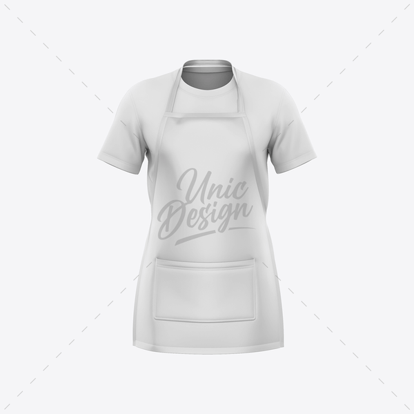 Premium Apron Mockup for Design Showcase
