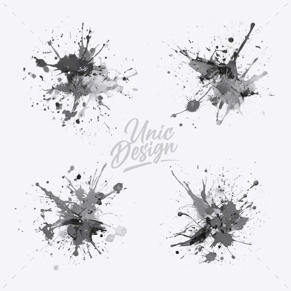 20 Paint Splatter Photoshop Brushes for Creative Effects