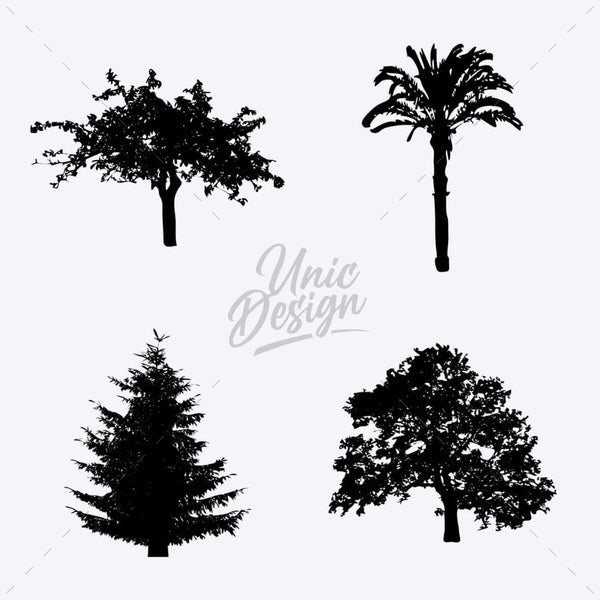 Elevate Your Design with Stamp Tree Brushes