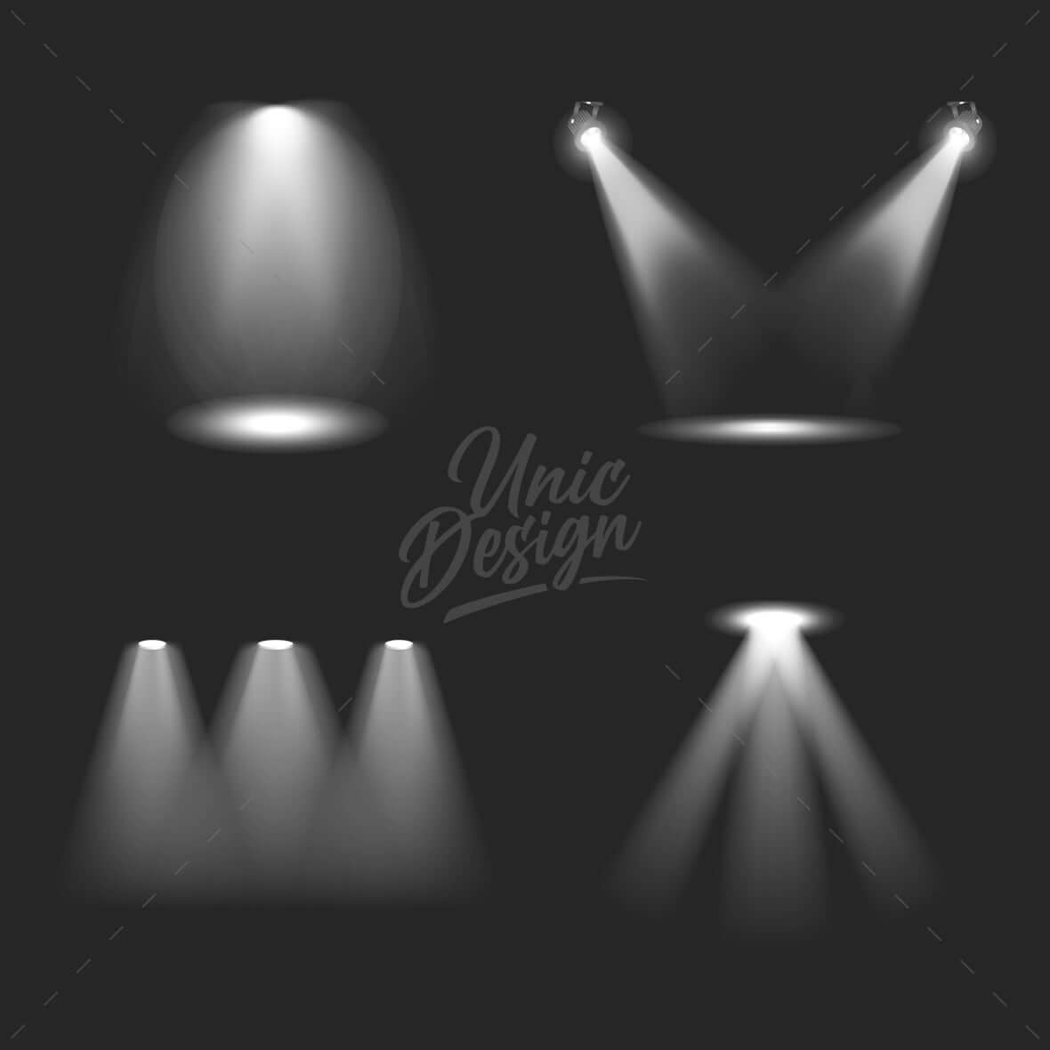 Spotlight Brushes for Stunning Effects! – UnicDesign