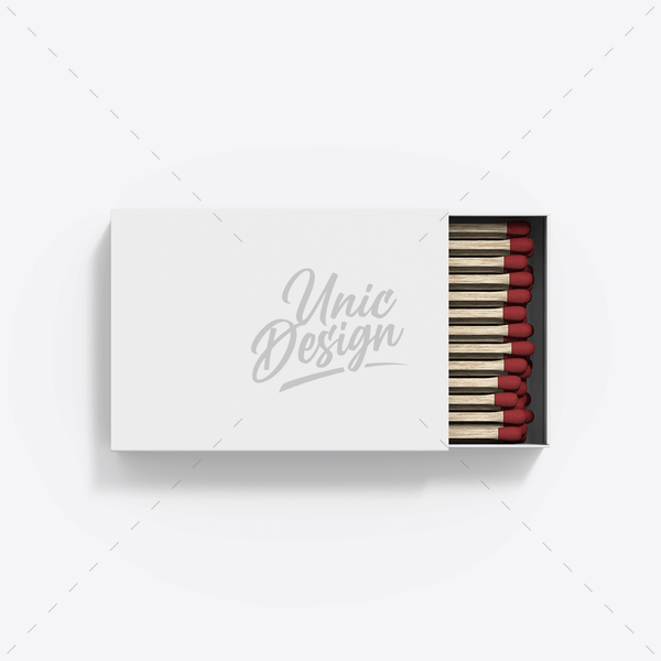 Match Box Mockup
