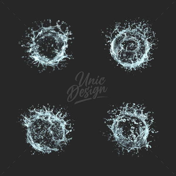 20 High-Quality Water Photoshop Brushes
