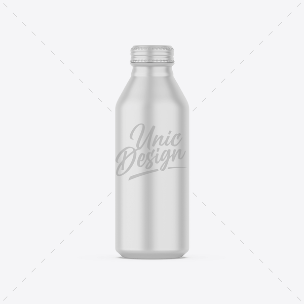 Customizable Metal Bottle Mockup | Easy-to-Use PSD
