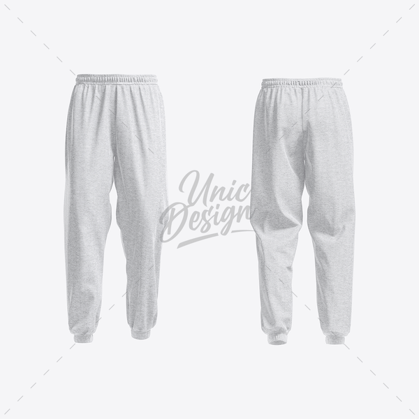 Customizable Sweatpants Mockup for Designers