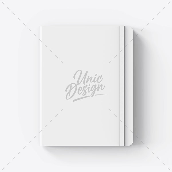 B5 Notebook Mockup