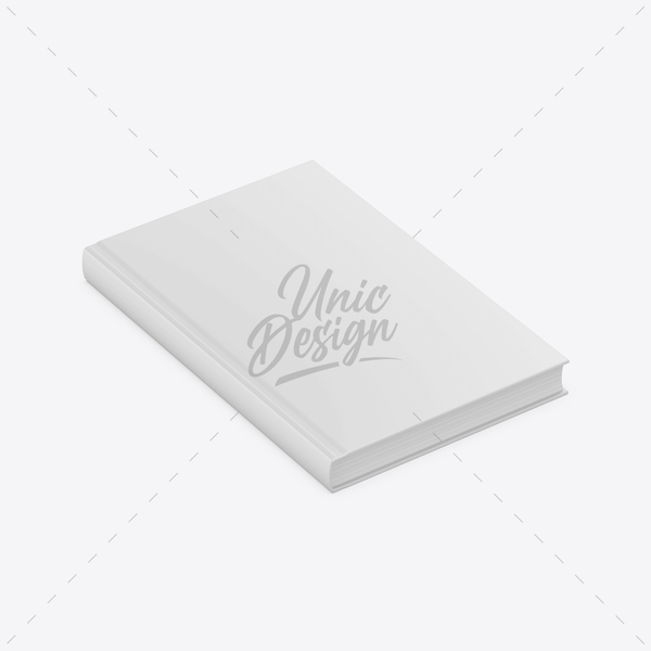 Snazzy B-Format Book Mockup for Designers