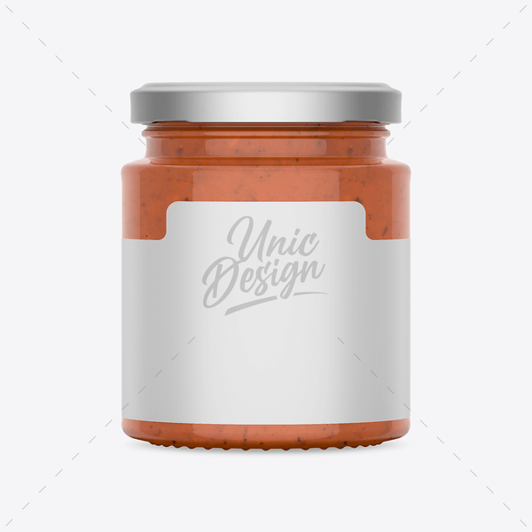Pepper Paste Jar Mockup