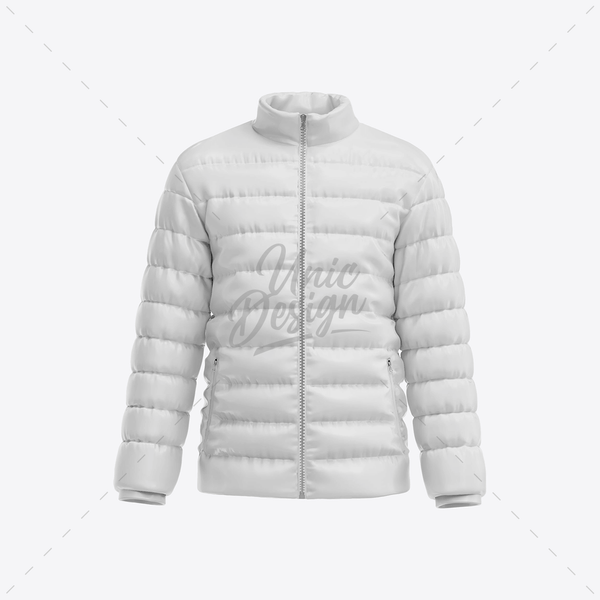 Nylon Jacket Mockup - Customizable for Design Presentation
