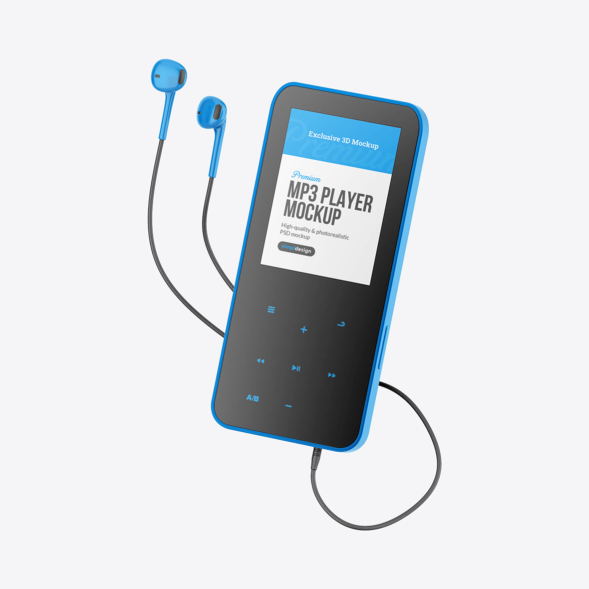 Rock Your Designs with MP3 Player Mockup