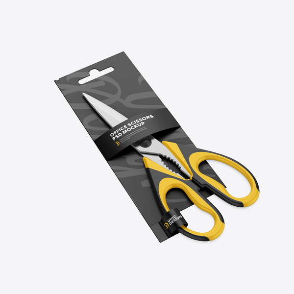 Scissors Pack Mockup - Showcase Your Designs!