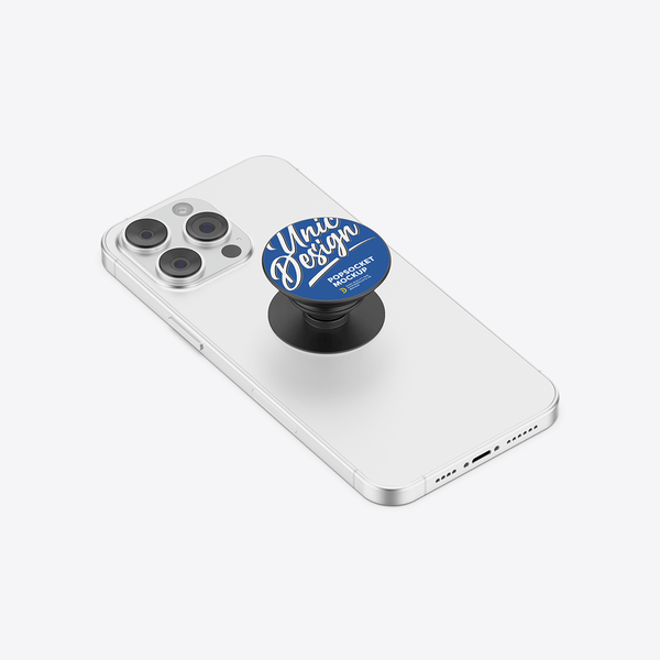 Customizable Popsocket Mockup for Designers
