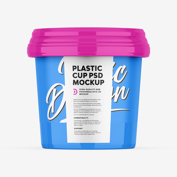 Plastic Cup Mockup for Stunning Design Presentations