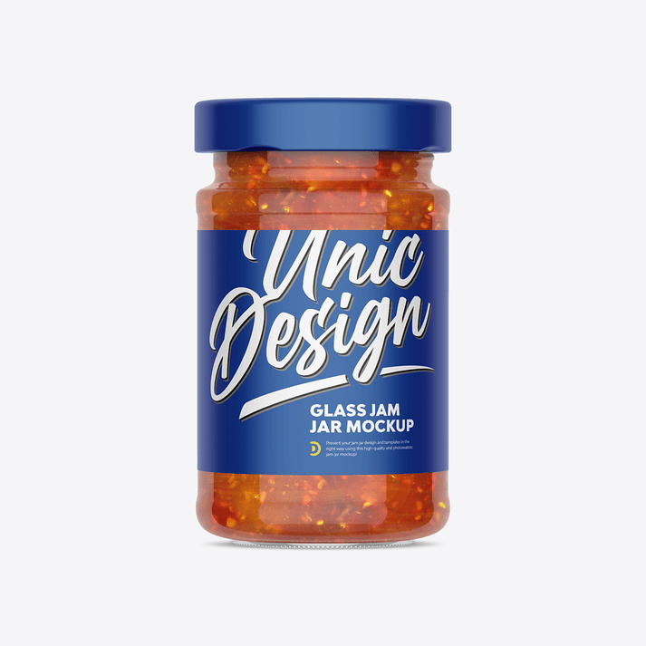 Jam Jar Mockup – UnicDesign