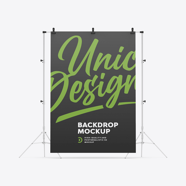 Backdrop Mockup for Perfect Design Presentation