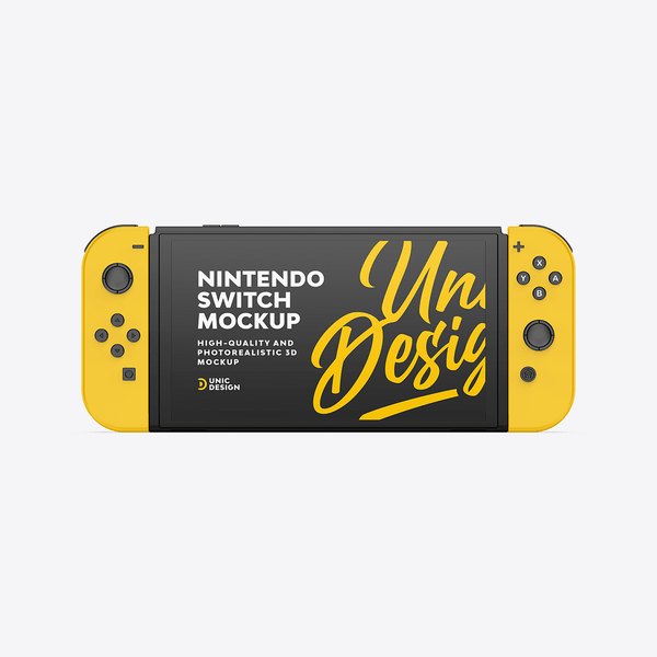 Nintendo Switch Mockup for Game Design