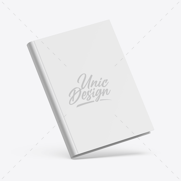 Snazzy A5 Book Mockup for Design Gurus