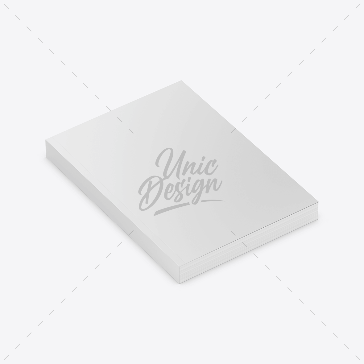 A5 Book Mockup - Showcase Your Designs