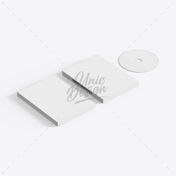CD Case Mockup - Customizable & Easy to Use
