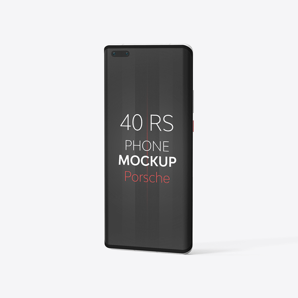 40 RS Phone Mockup – UnicDesign