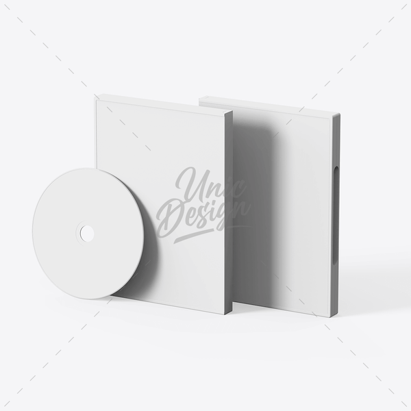 CD Case Mockup for Perfect Design Presentation
