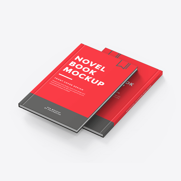 Customizable Novel Book Mockup for Designers