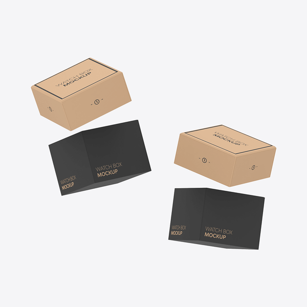Watch Box Mockup – UnicDesign