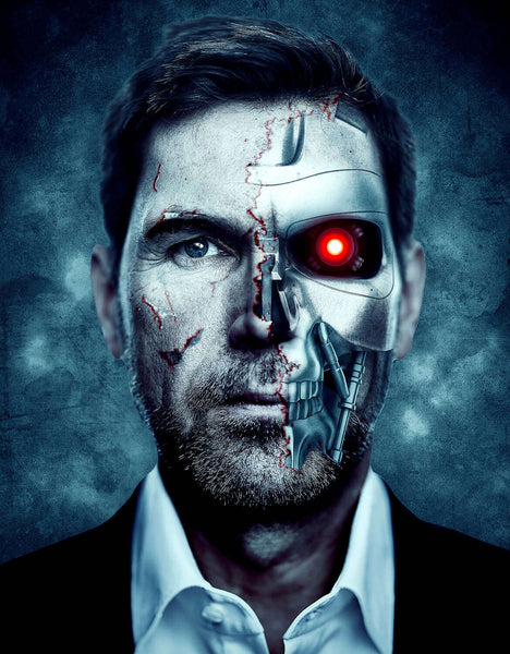 Cyborg Photoshop Action - Become a Terminator