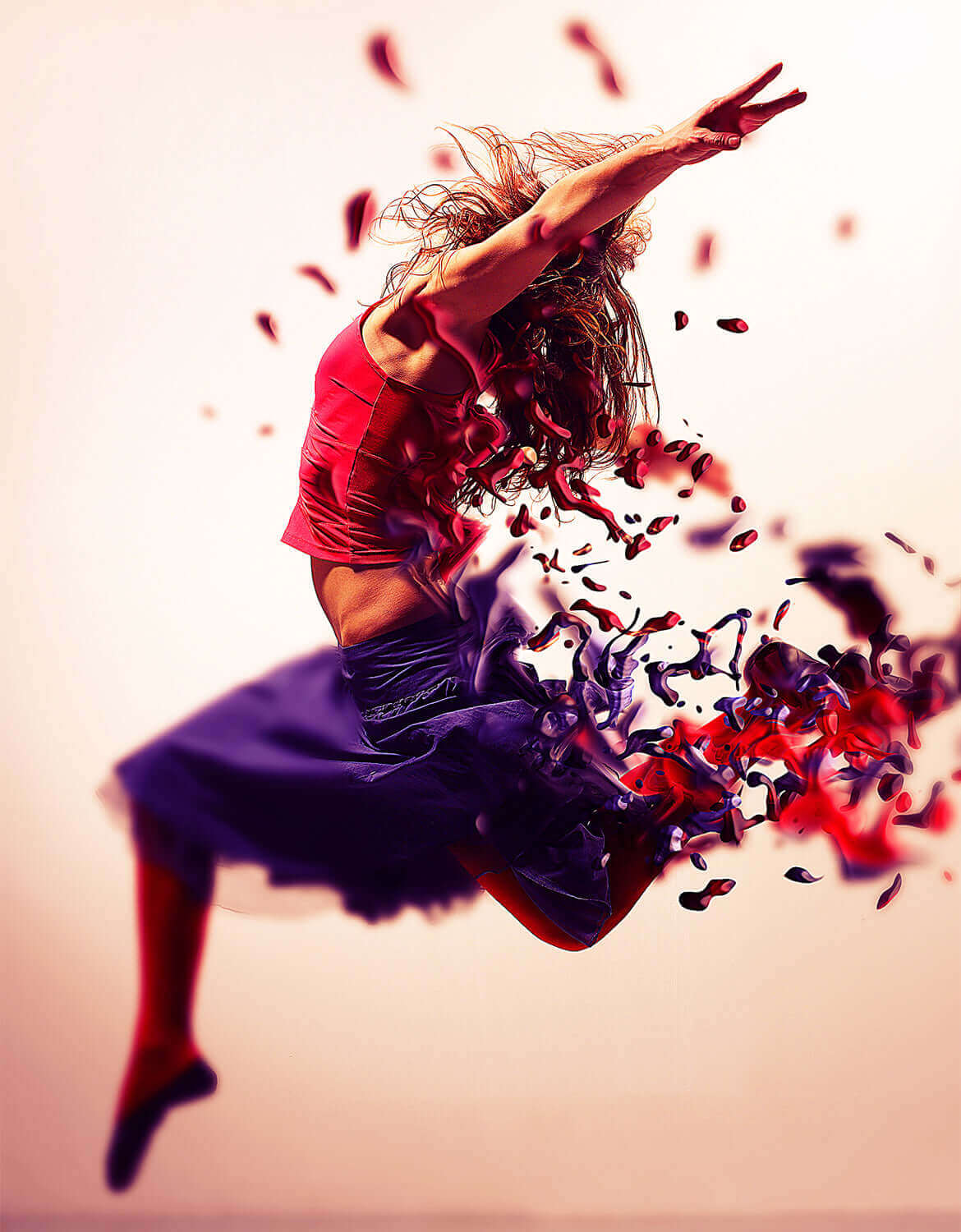 Dissolve Photoshop Action - Easy Dispersion Effect