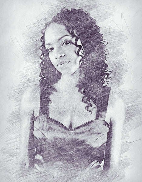 Instant Drawing Photoshop Action - Create Art from Photos