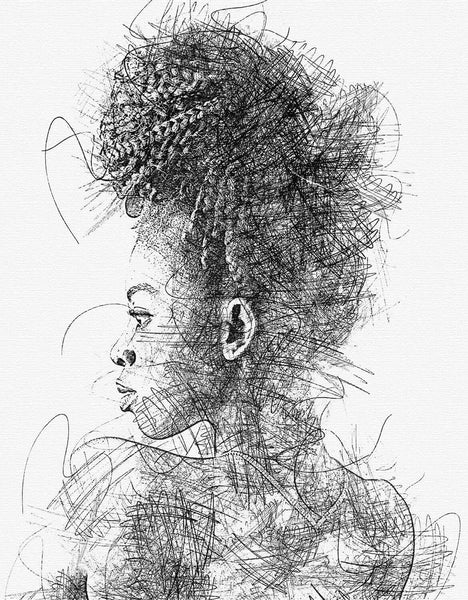 Ink Pen Sketch Action for Photoshop - Quick Effect