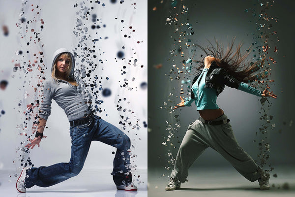 Easily Create Dispersion Effects with Photoshop Action